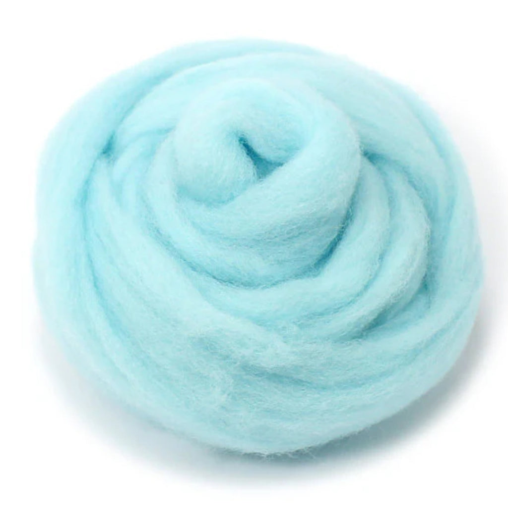 Felt Fast Needle Felting Wool- Blues, Greens, Purples – The Felted Desert