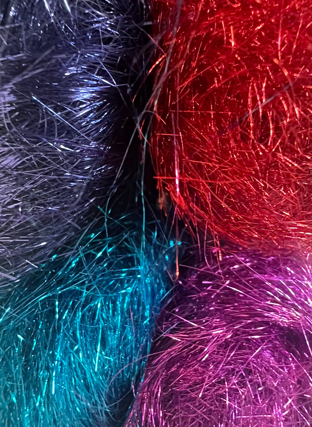 Non-Heat Bondable Colored Angelina Fibers- – The Felted Desert