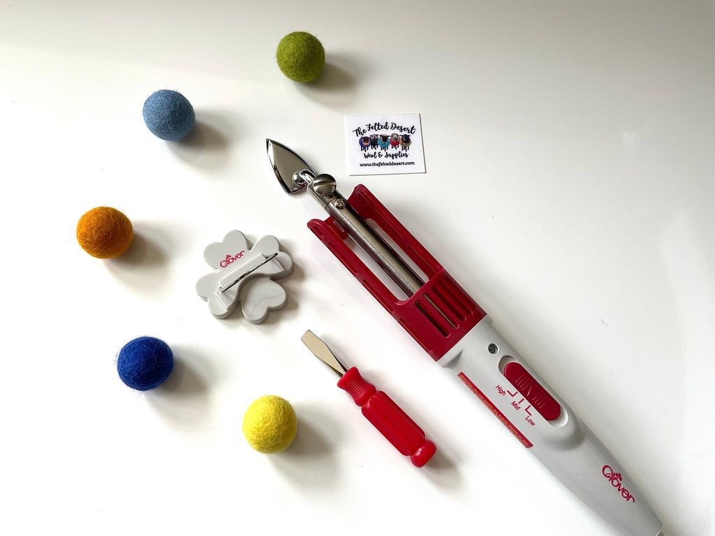 Clover Mini Iron II "The Adapter" 9100 with stand – The Felted Desert